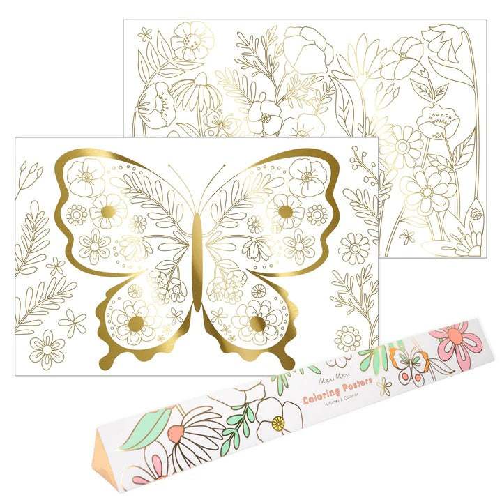 Butterfly Coloring Posters – Details Lancaster