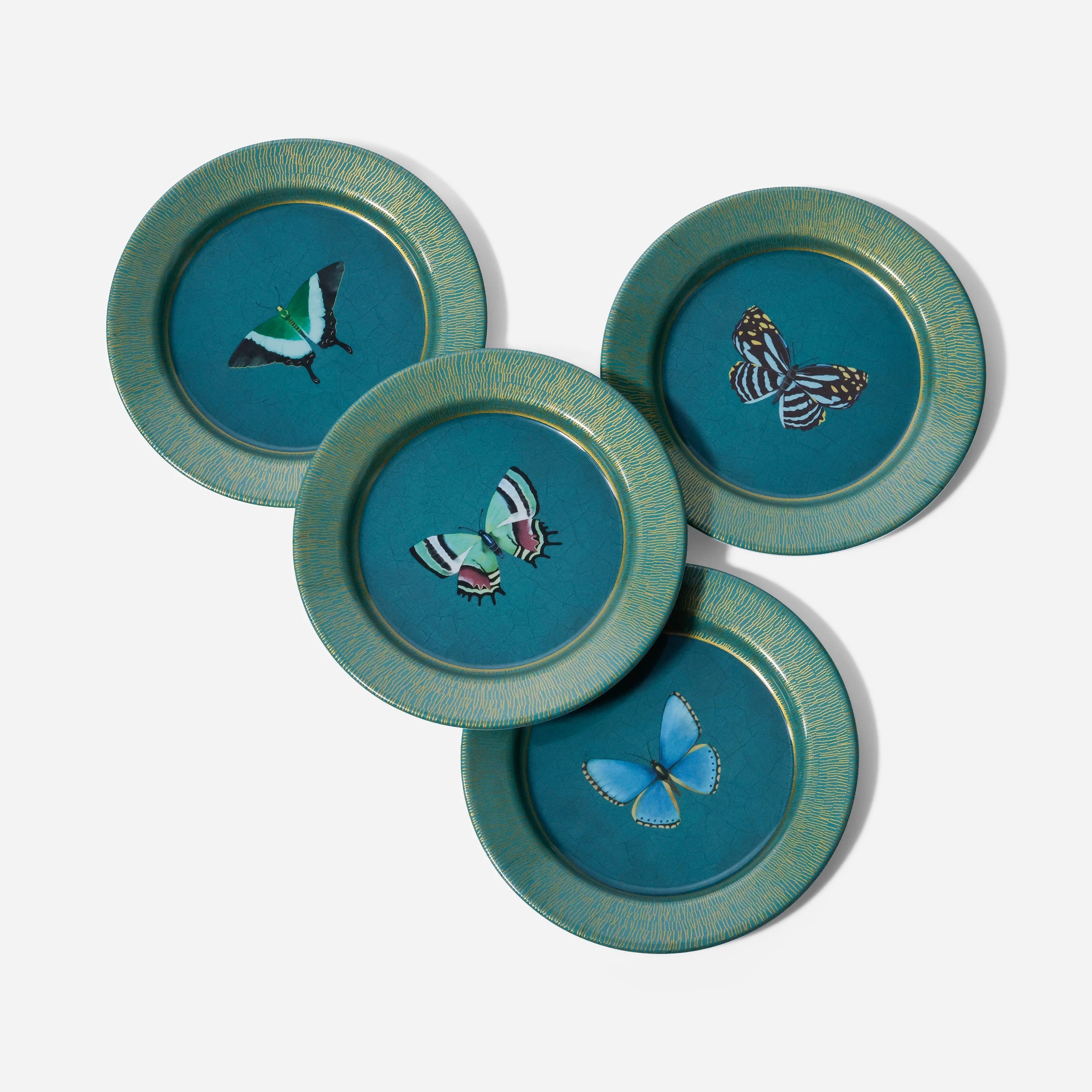 Butterfly Melamine Plate – Details Lancaster