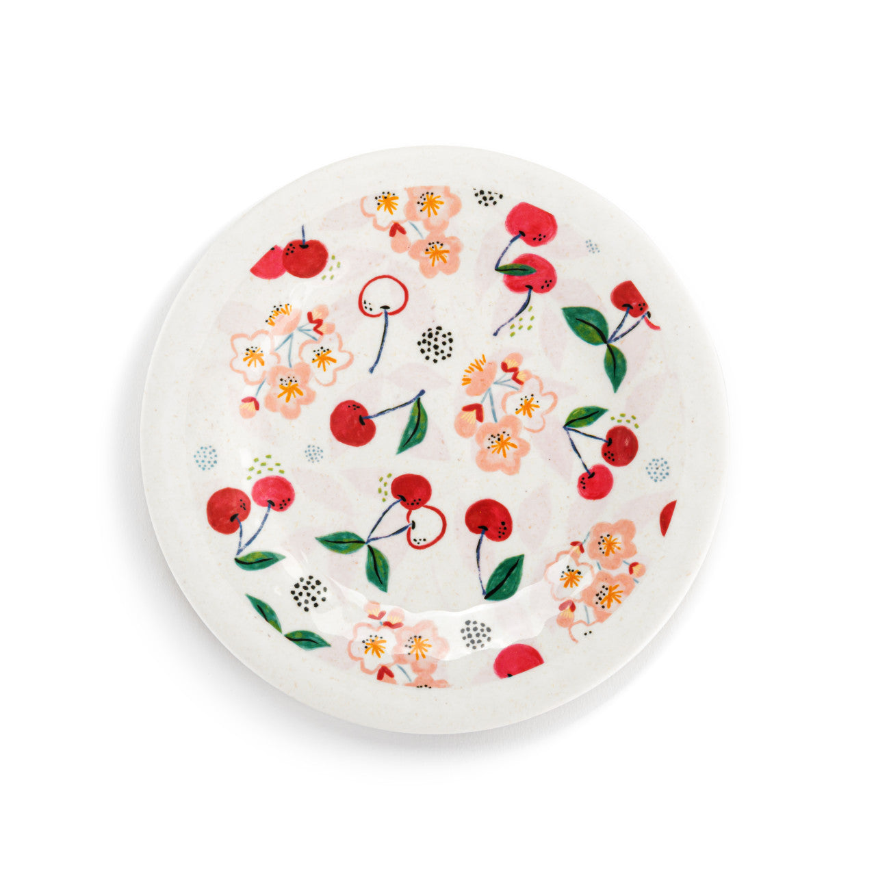 Cherry Melamine Appetizer Plate – Details Lancaster