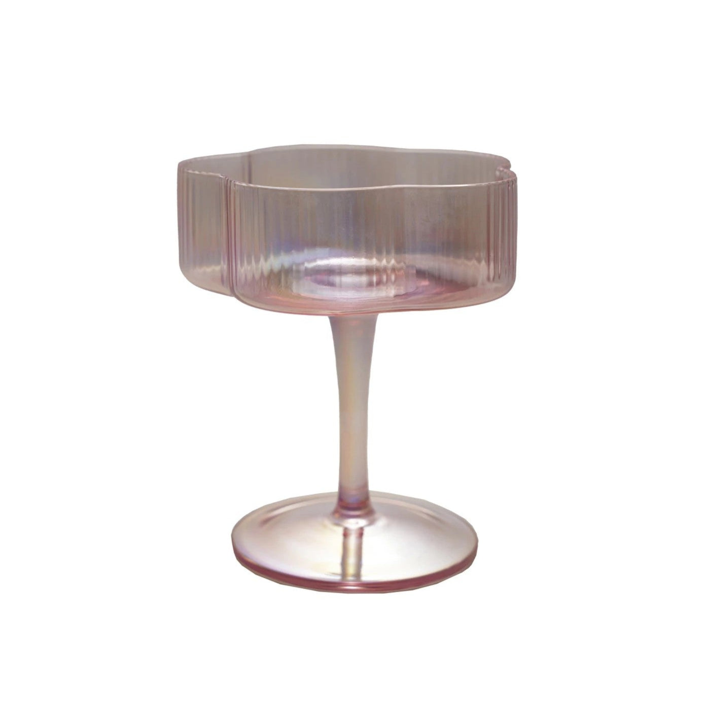 Flower Shaped Coupe Glass – Details Lancaster