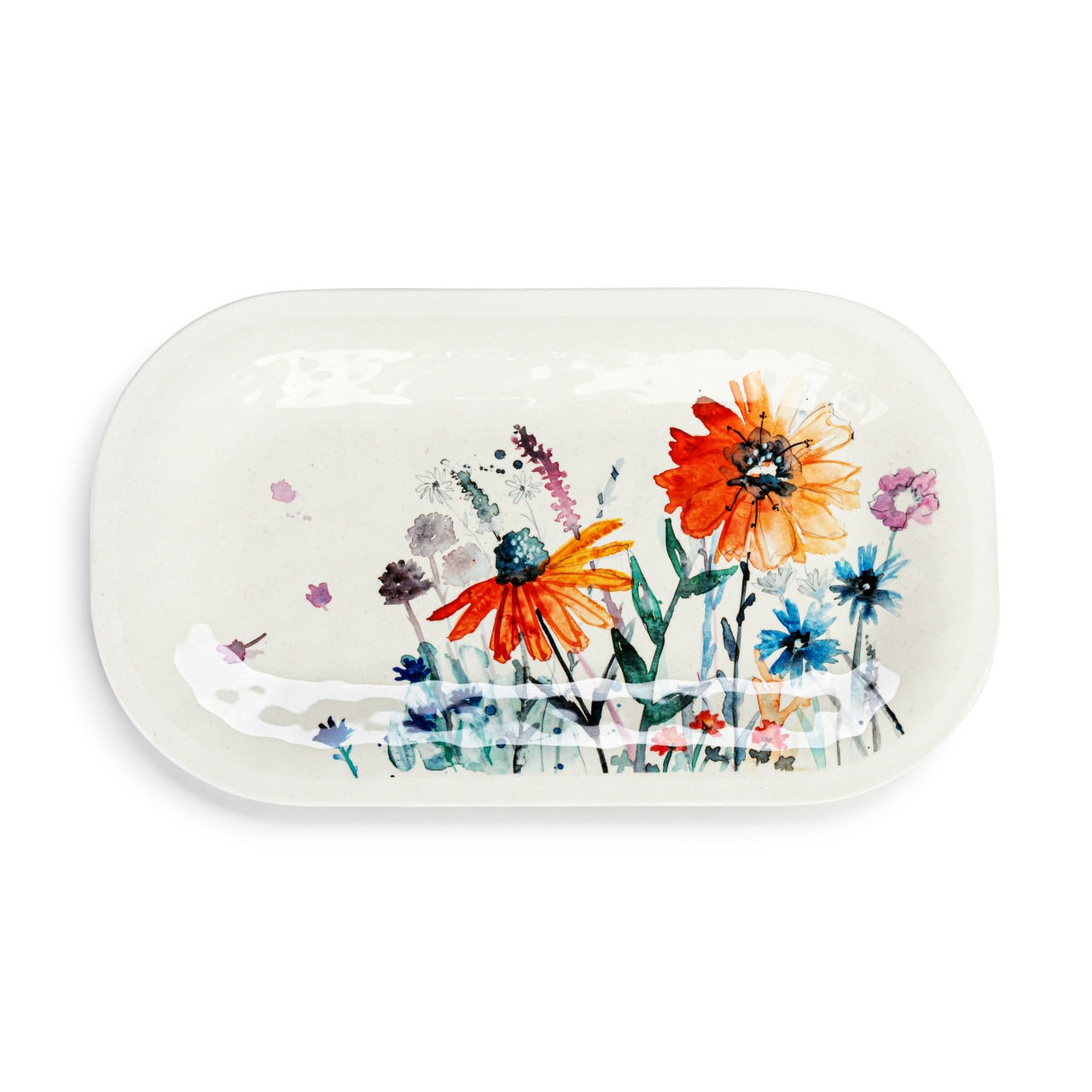 Meadow Flowers Melamine Platter – Details Lancaster